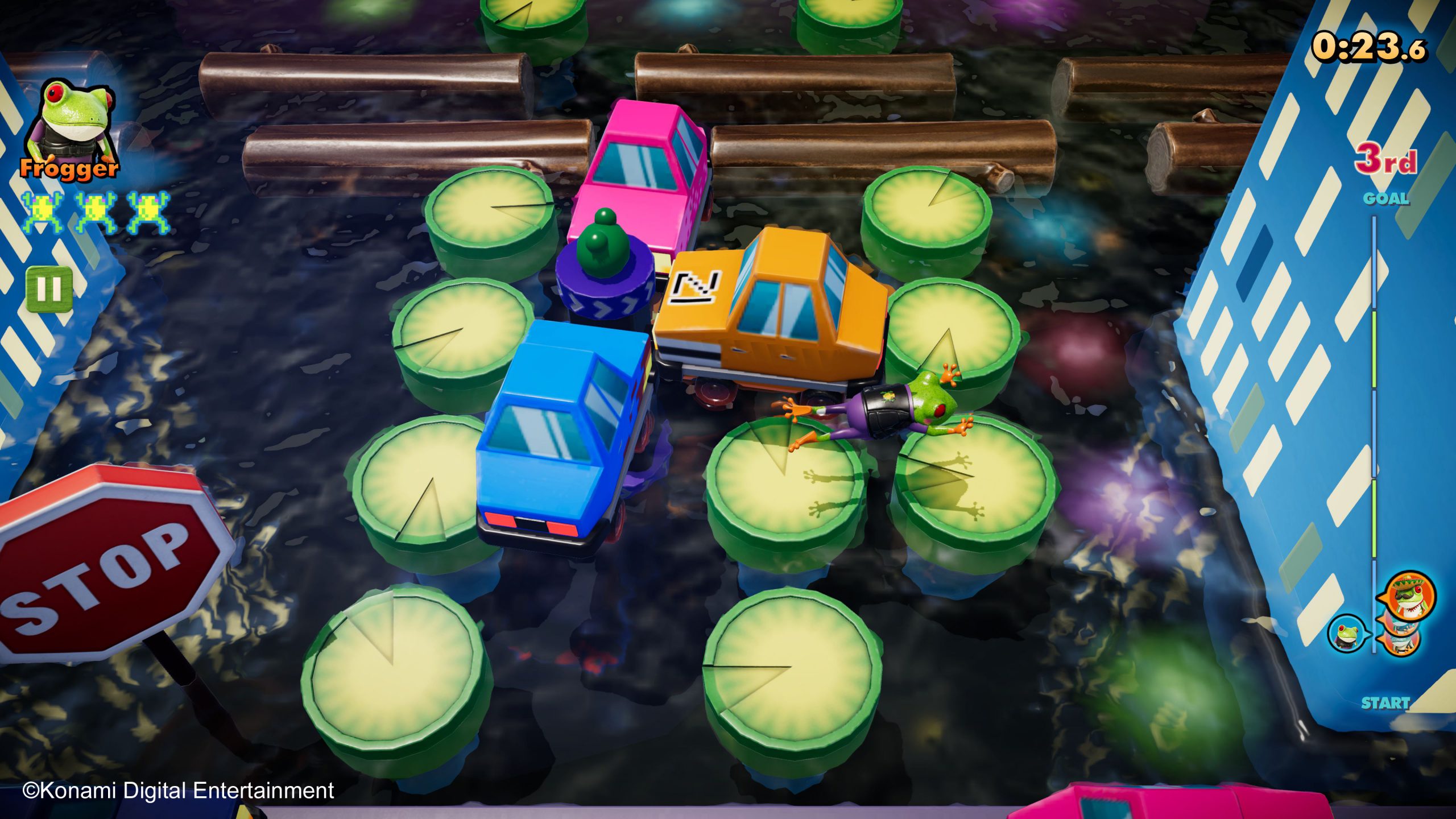 Frogger in Toy Town : un nouveau mode basé sur la compétition « FROGGER ...